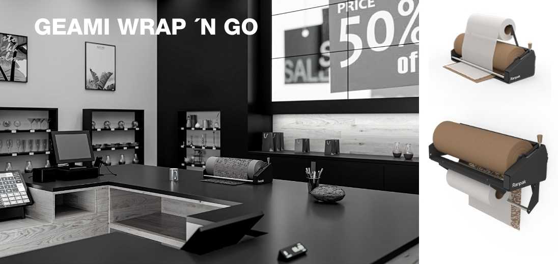 Ranpak Geami Wrap'n Go -käärintäratkaisu | Antalis Oy